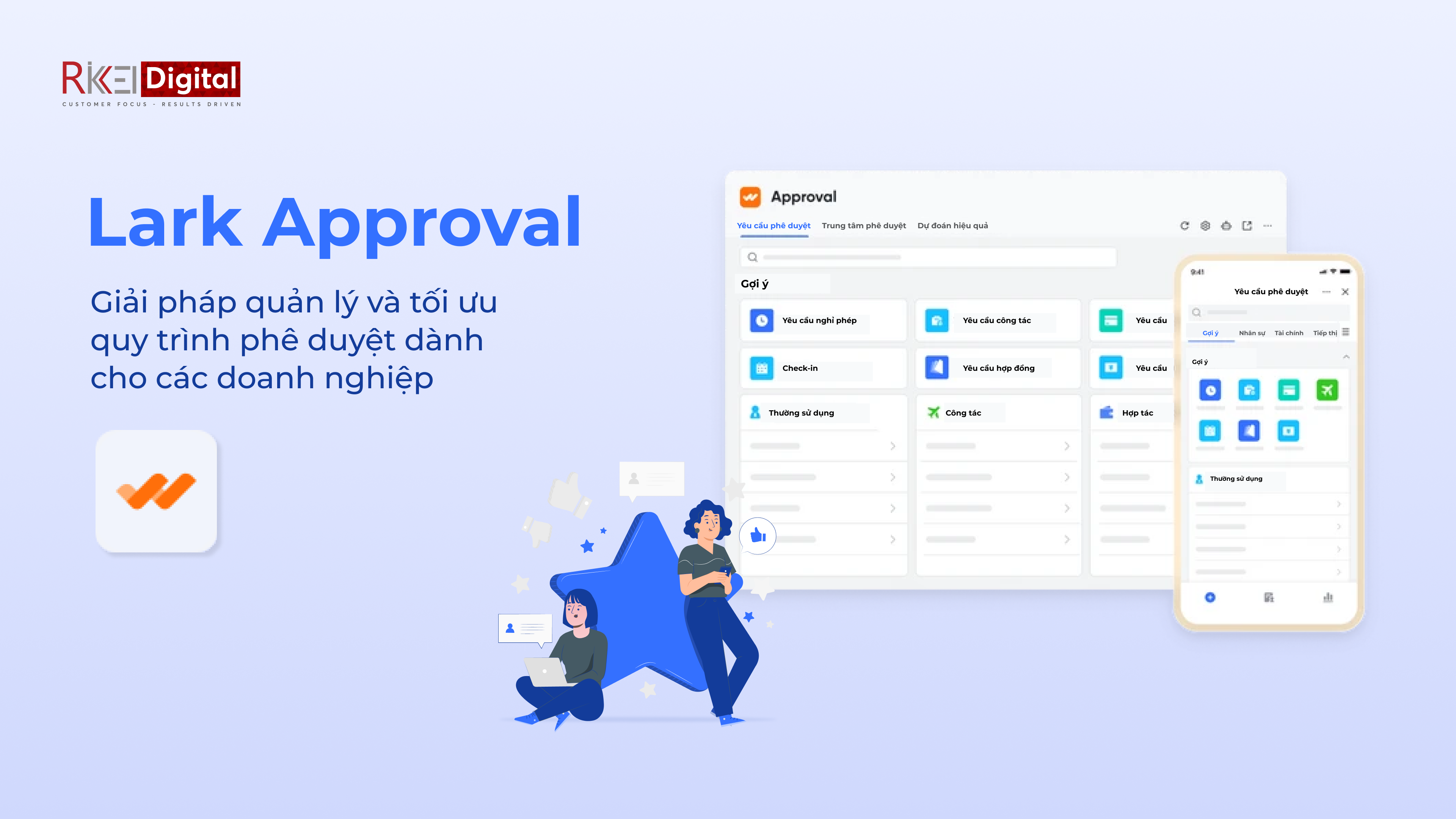 Lark Approval - Quản lý và thiết kế quy trình phê duyệt